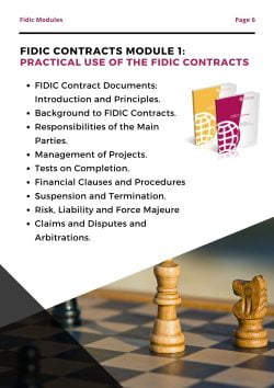 FIDIC Contracts Introductory Course (former Module 1) - Frontier PM